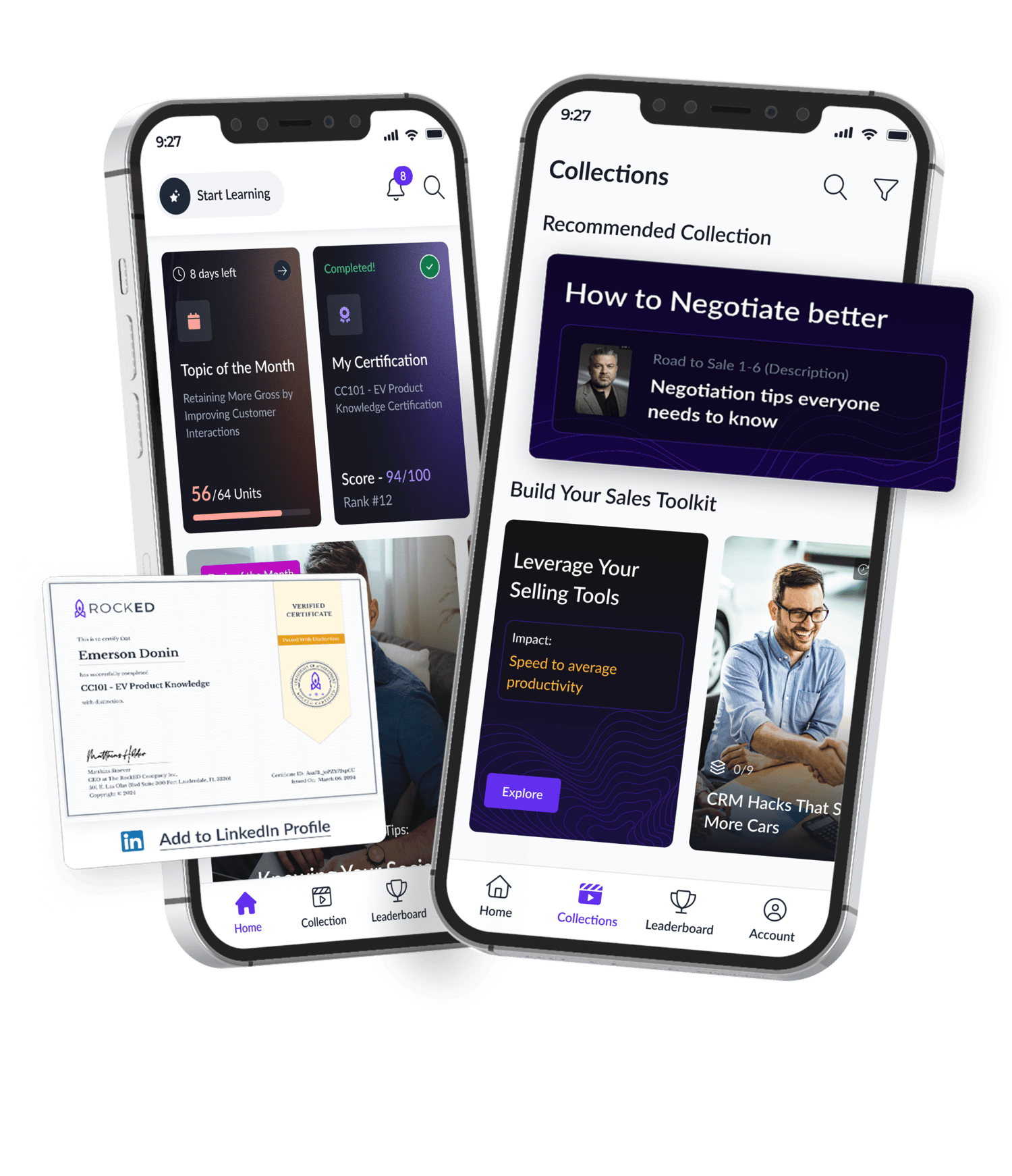 RockED's Certifications